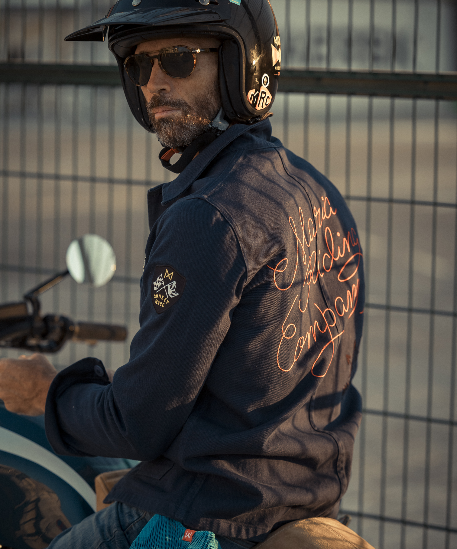 Maria Work Jacket - Blue – Maria Riding Company