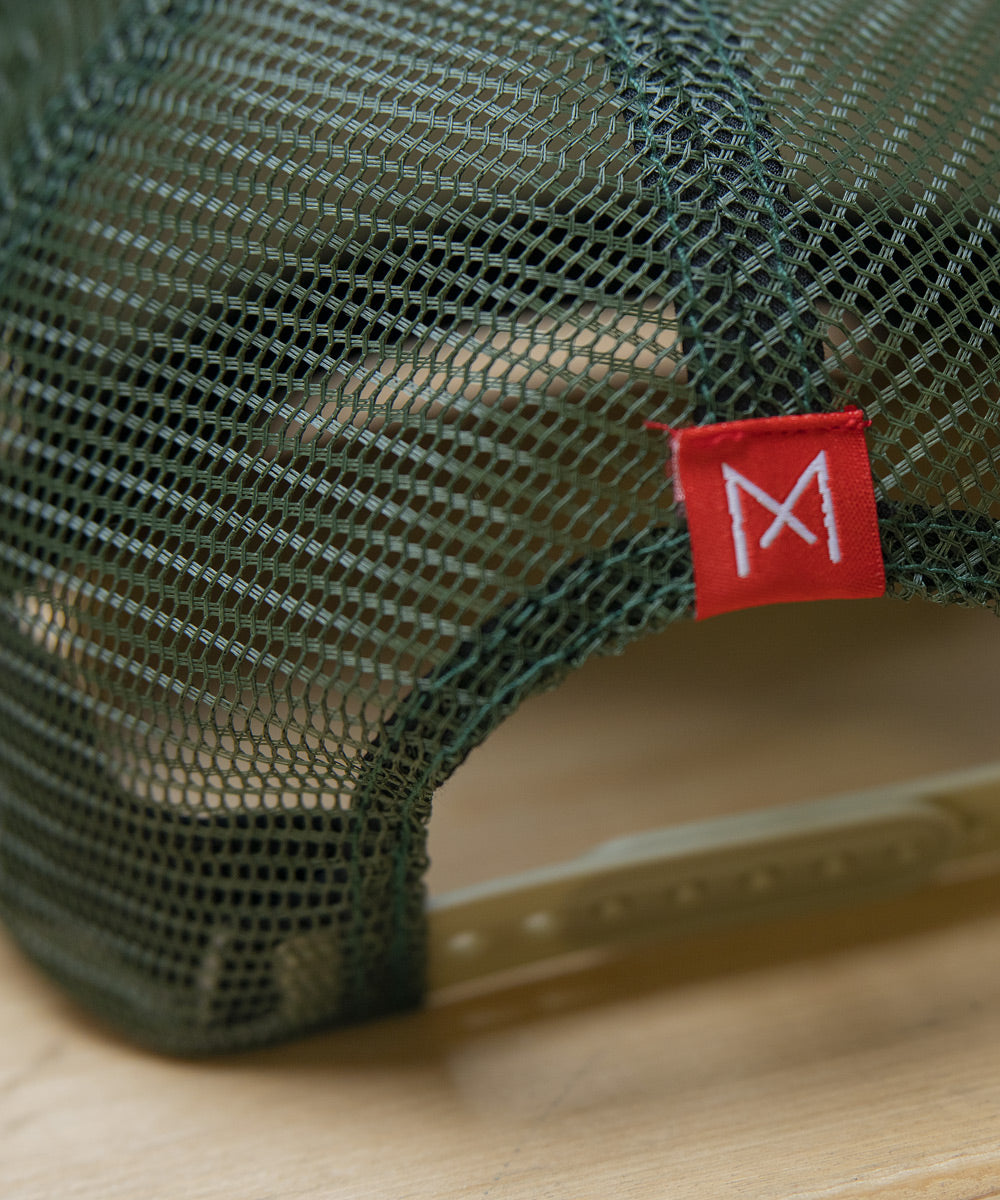 Kaki Trucker Cap – Maria Riding Company